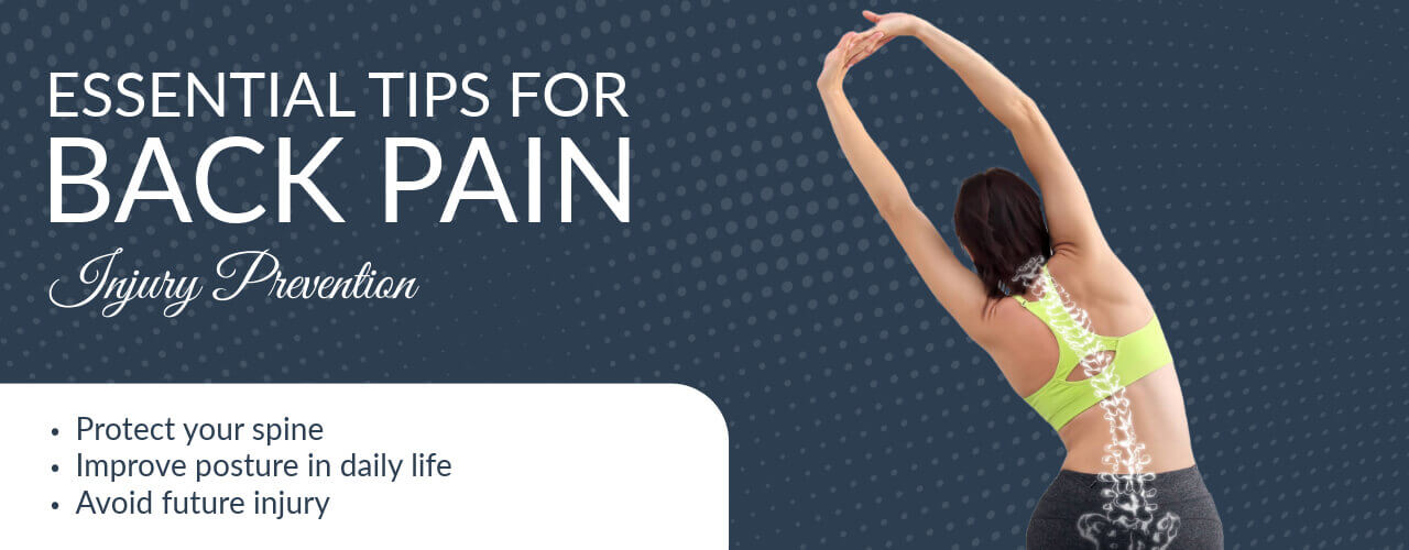 Essential Tips for Back Pain Injury Prevention - Optimus Health Center